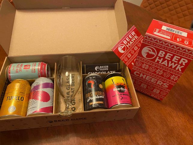 Beer Hawk Festive Cheers Selection Box | Review ⋆ Jupiter & Dann