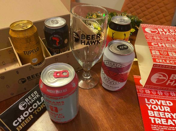 Beer Hawk Festive Cheers Selection Box | Review ⋆ Jupiter & Dann